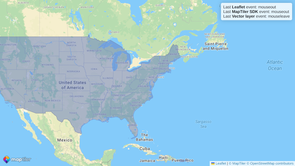 Map Events In Leaflet Leaflet MapTiler
