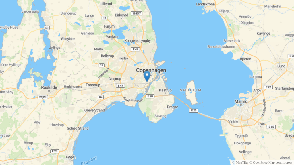 Display a Marker on the map using OpenLayers | Openlayers | MapTiler