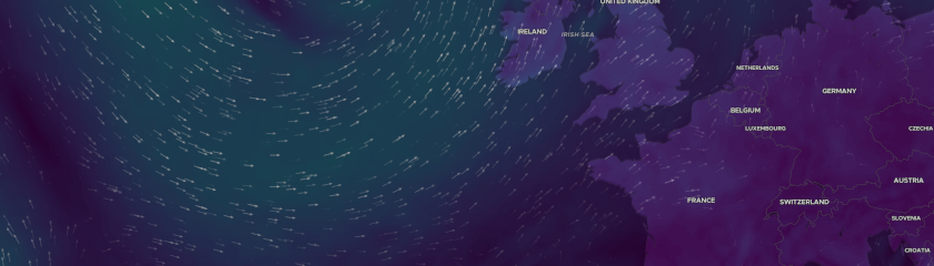 Weather Plus Wind Arrow Layer Weather Sdk Weather Plus Javascript Maps Sdk Maptiler Sdk