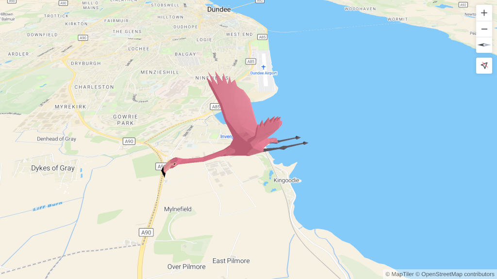Display an animated 3D model | 3D JS | JavaScript maps SDK | MapTiler SDK JS | MapTiler