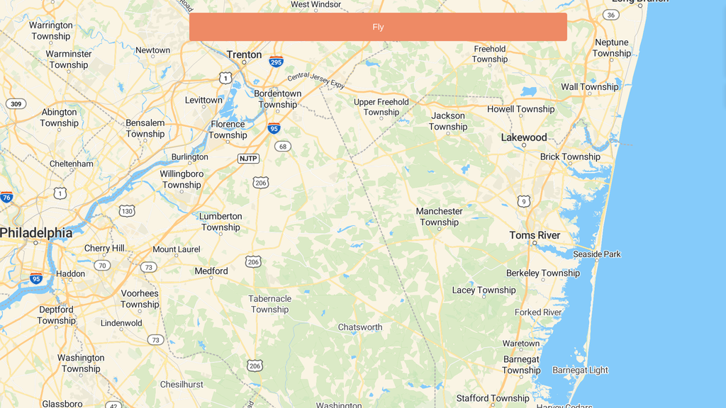 Slowly fly to a location | JavaScript maps SDK | MapTiler SDK JS | MapTiler