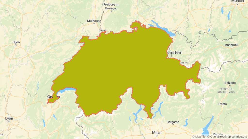 Polygon Color Ramp Symbol Polygon Helper Javascript Maps Sdk Maplibre Gl Js Maptiler