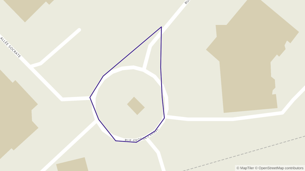 Add A Kml Line Layer Polyline Helper Javascript Maps Sdk Maplibre Gl Js Maptiler