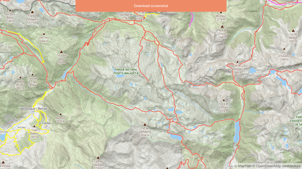 How to download a map screenshot as a PNG file (screenshot helper ...