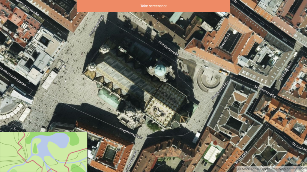 How to take a screenshot of the current map view (screenshot helper ...