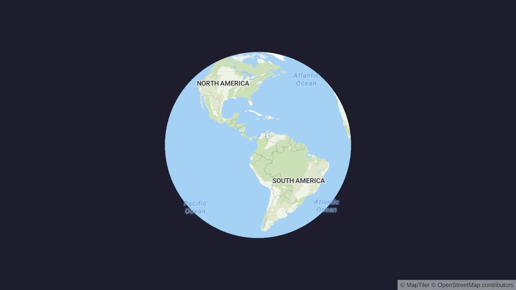 Add a custom color background to the globe | JavaScript maps SDK ...